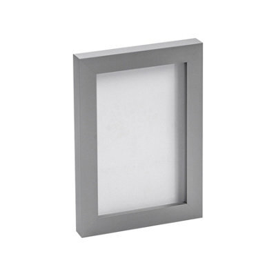 "Nicola Spring Photo Frame - 4"" X 6"" - Grey" by B&Q | ufurnish.com