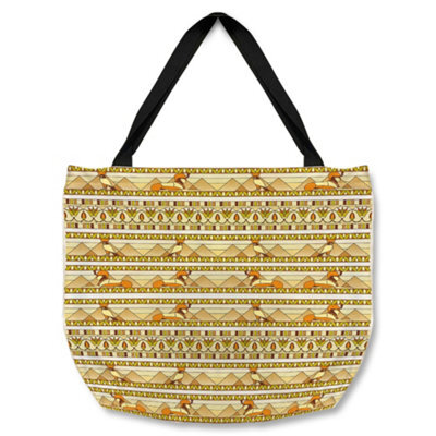 Benjamin Tate Design Ornament Of Ancient Egypt To The Frescoes Tote Bat ...
