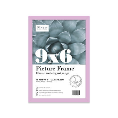9X6 Lilac Picture Frame (22.9 X 15.2Cm) Poster, Photo, Artwork, Gallery ...