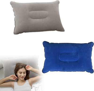 2Pcs Rectangular Inflatable Pillows. Water Resistant, Ultra Light ...