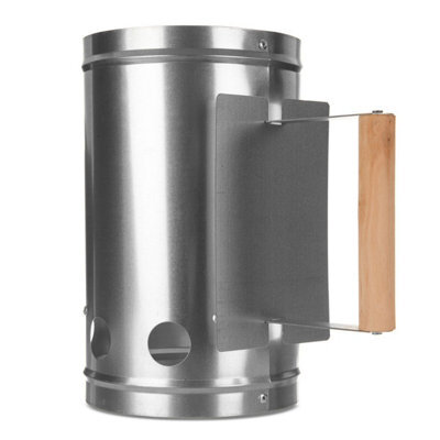 Livivo Charcoal Chimney Starter With A Handle, Quick Start Barbecue ...