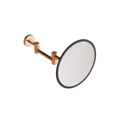 Cosmic Wall Magnifying Mirror, Brushed Copper Pvd Architect Sp (X5) by ...