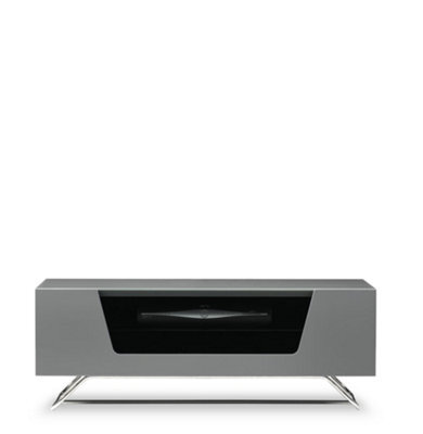 Alphason Chromium Tv-Stand With 1 Flap Grey, 1000mm by B&Q | ufurnish.com