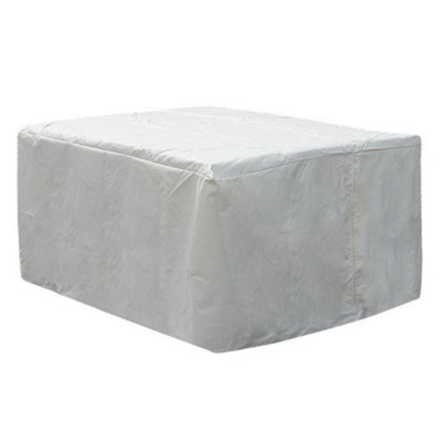 Beliani Rain Cover Chuva 320 Cm 120 Cm 90 Cm White by B&Q | ufurnish.com