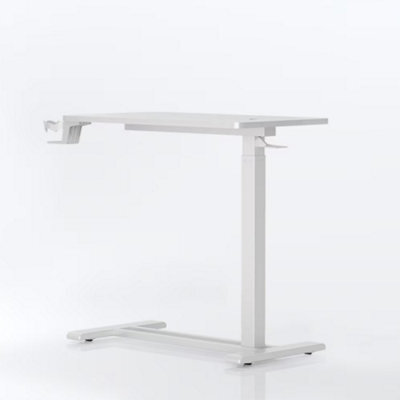 Flexispot Multi-Functional Adjustable Side Table In White With Hidden ...