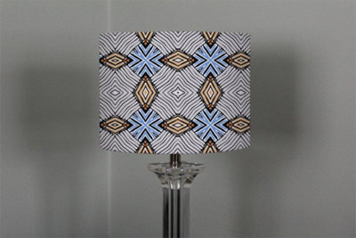 Andrew Lee Abstract Geometric Roughly Hatched Shapes Colored With Hand ...