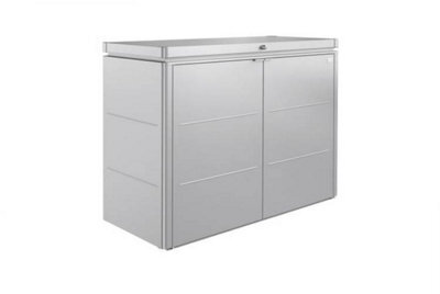 Biohort High Quality 5Ft X 2Ft Highboard 160 Metal Garden Storage Unit ...