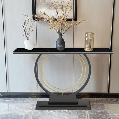 Xample 120Cm Wide Free Standing Narrow Slim Marble Effect Sintered ...
