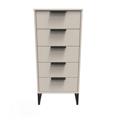 Fuji 5 Drawer Tallboy In Kashmir Matt (Ready Assembled) by B&Q ...