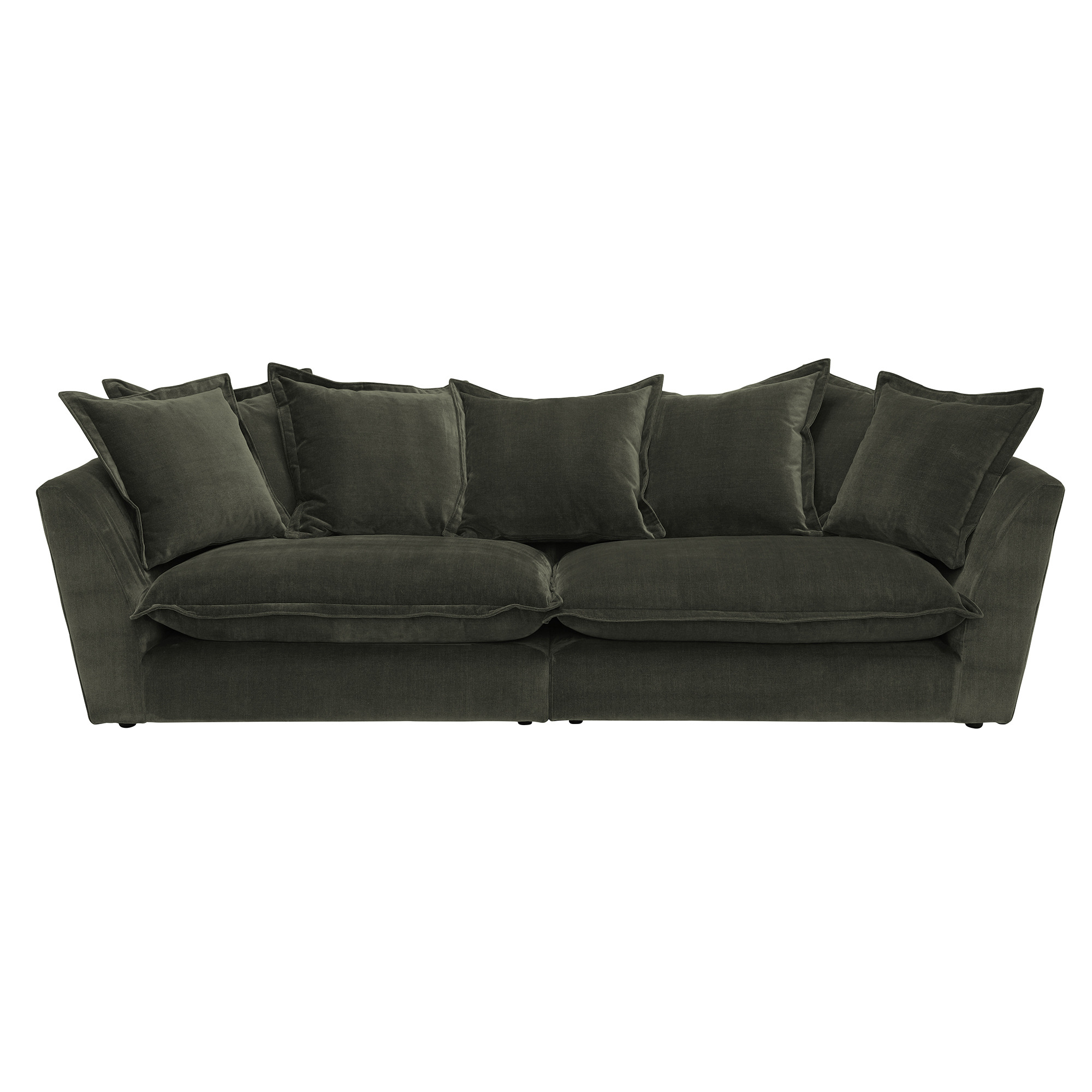 Odyssey Extra Large Split Sofa, Green Fabric - Barker & Stonehouse by ...