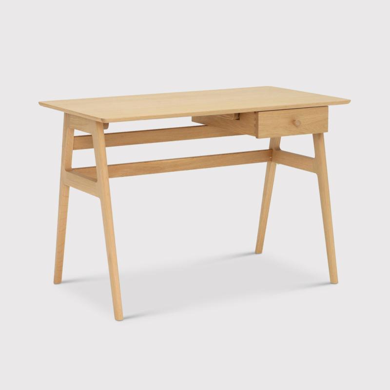 Ercol Ballatta Desk, Neutral Wood - Barker & Stonehouse by Barker and ...