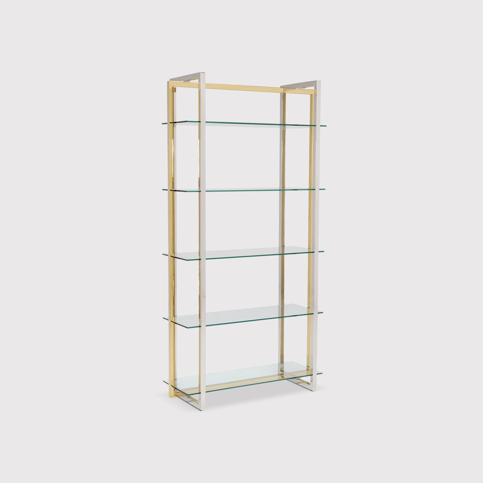 Escher Narrow Wall Unit Display Cabinet, Neutral - Barker & Stonehouse ...