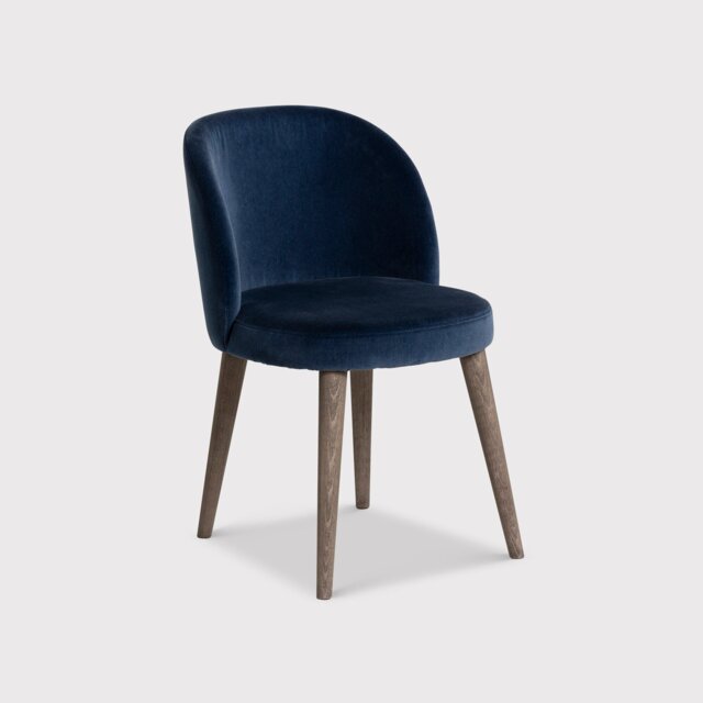 Pure Furniture Reyna Dining Chair, Navy Fabric - Barker & Stonehouse by ...