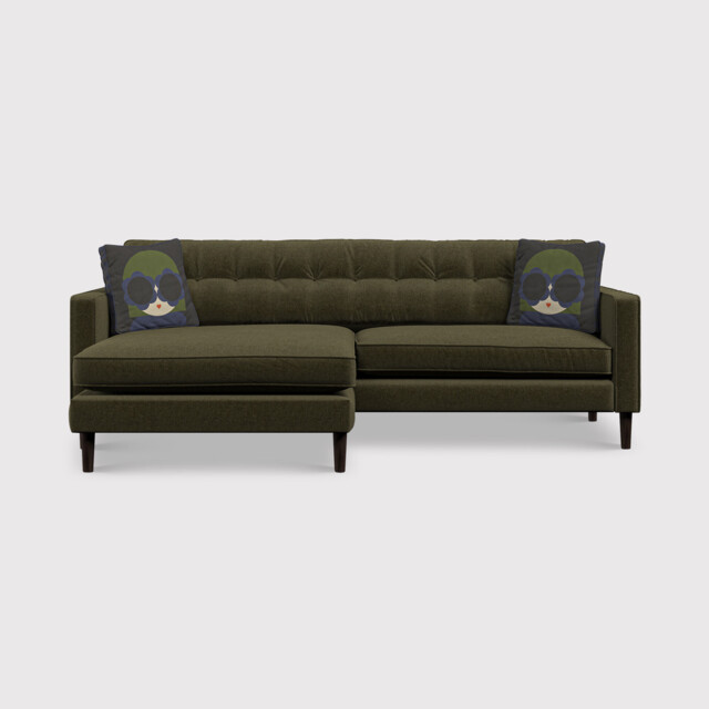 Orla Kiely Ebben Chaise Corner Sofa Fabric - Barker & Stonehouse by ...