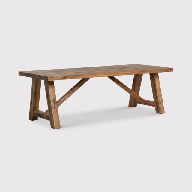 Pure Furniture Canterbury Dining Table 220cm, Brown Oak - Barker ...