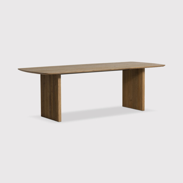 Pure Furniture Tofino Dining Table 240x100x76cm, Brown Oak - Barker ...