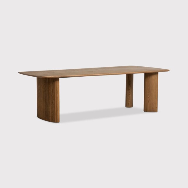 Pure Furniture Aslan Dining Table 260x120x76cm, Oak Wood - Barker ...