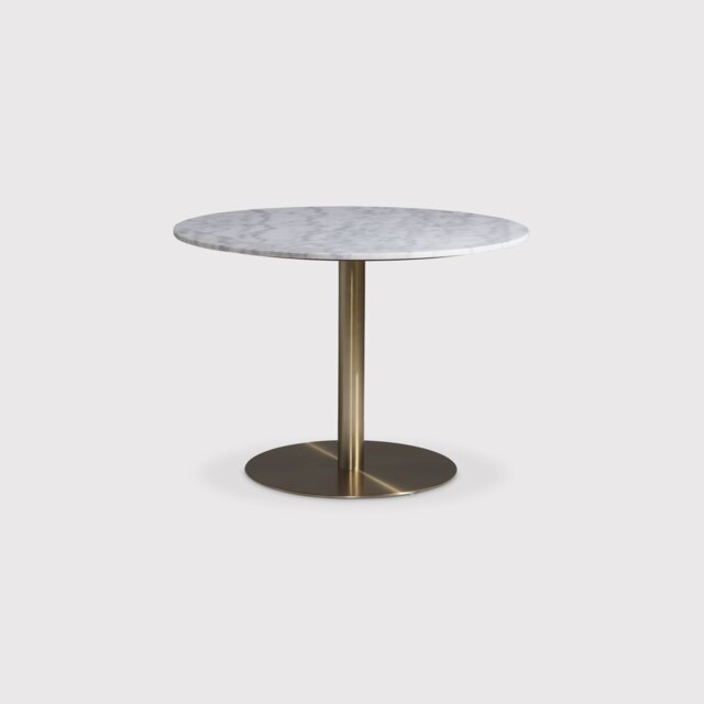 Apollo Dining Table, Round, White Marble - Barker & Stonehouse by ...