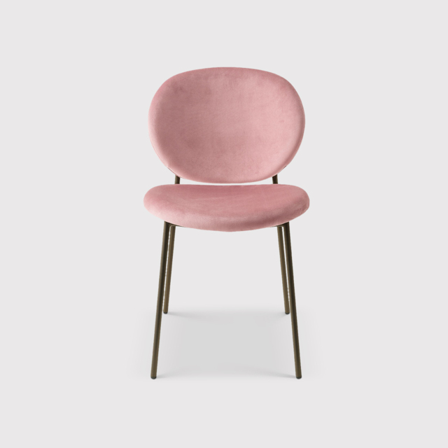 Calligaris Ines Dining Chair, Pink Velvet - Barker & Stonehouse by ...
