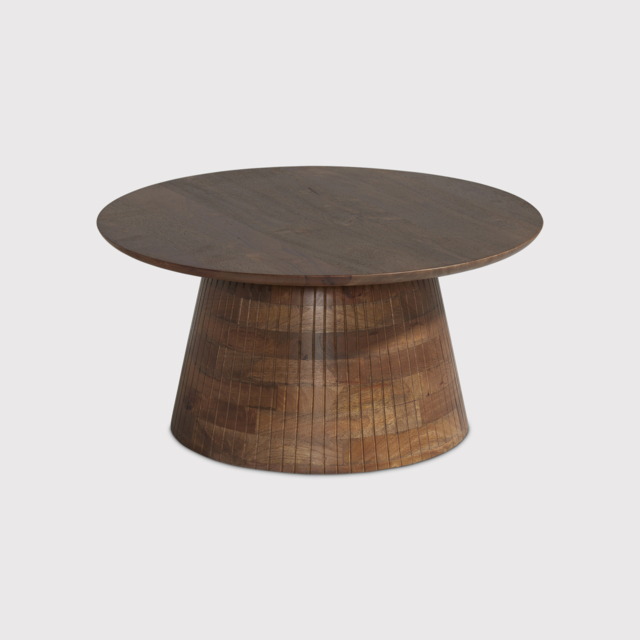 Ackley Coffee Table 70cm, Round, Mango Wood - Barker & Stonehouse by ...