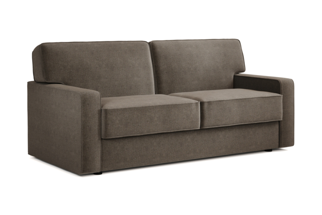 Jay-Be® Linea Sofa Bed with e-Sprung™ Mattress - Three seater-Brushed ...