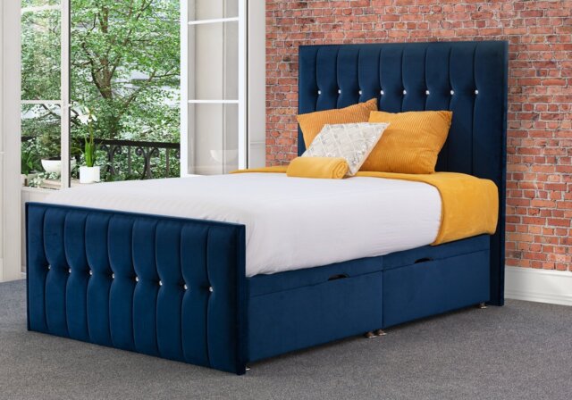 Sweet Dreams Style Sparkle Divan Frame-No Drawers-Small Double by Bed ...