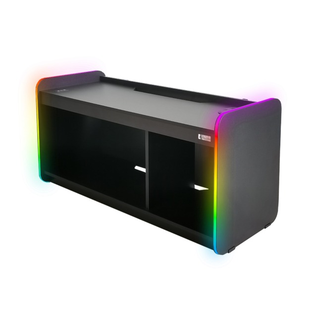 X Rocker Electra TV Media Cabinet - LED Lighting - Black by Bed Kingdom ...