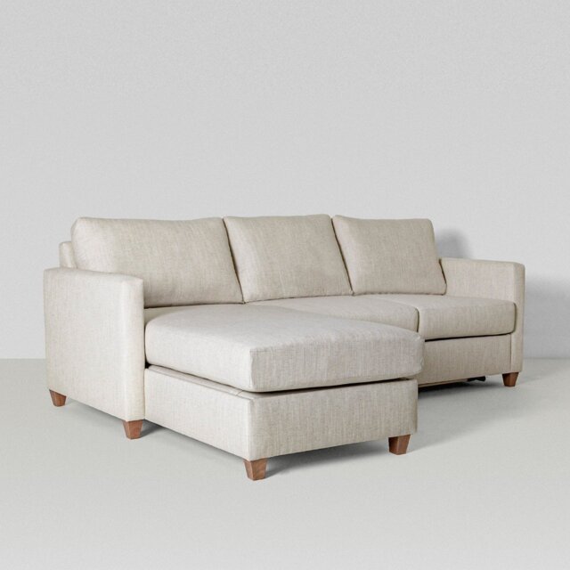 Gainsborough Inca Sofa Bed-Linoso Light Blue A510-Small by Bed Kingdom ...