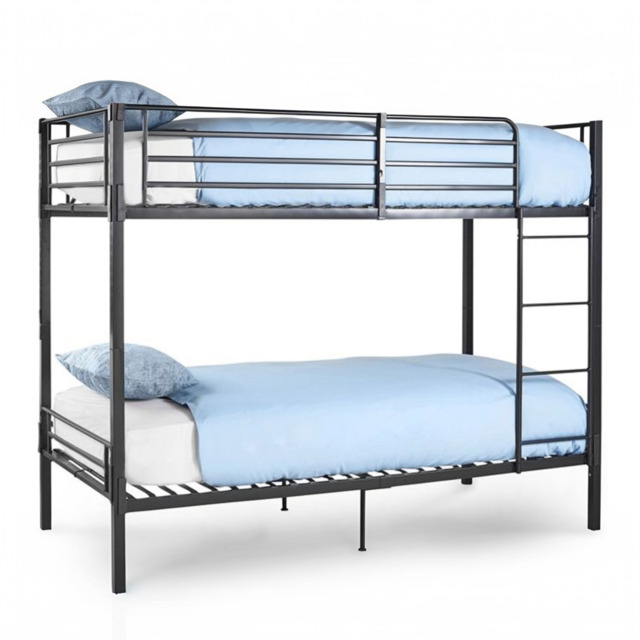 Wholesale Beds No Bolt Grey Split Bunk Bed by Bed Kingdom | ufurnish.com