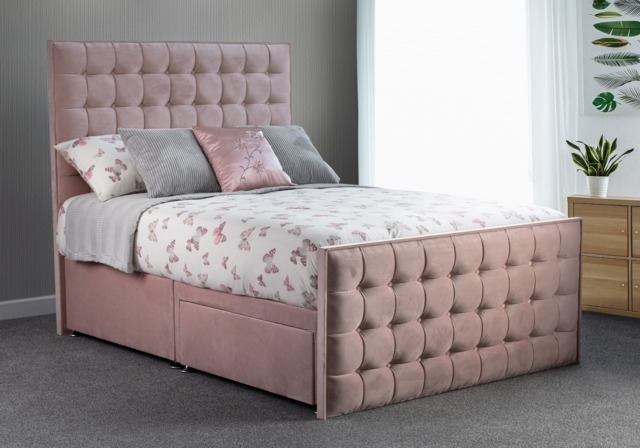 Sweet Dreams Style Classic Divan Frame-No Drawers-Small Double by Bed ...