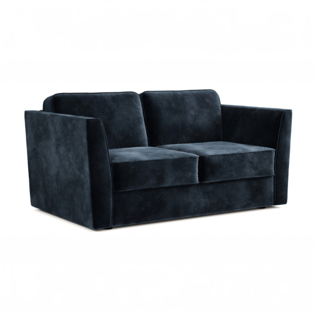 Jay-Be® Elegance Sofa Bed with e-Sprung™ Mattress - Two seater-Luxe Velvet Charcoal by Bed ...