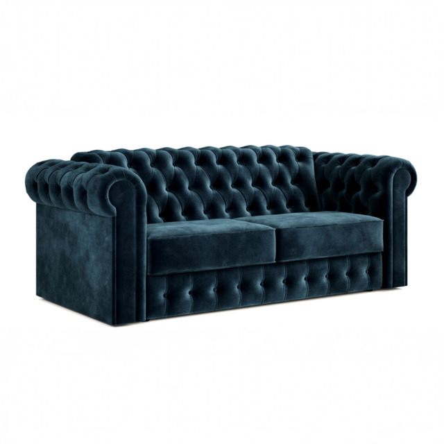 Jay-Be® Chesterfield Sofa Bed with e-Sprung™ Mattress - Three seater ...