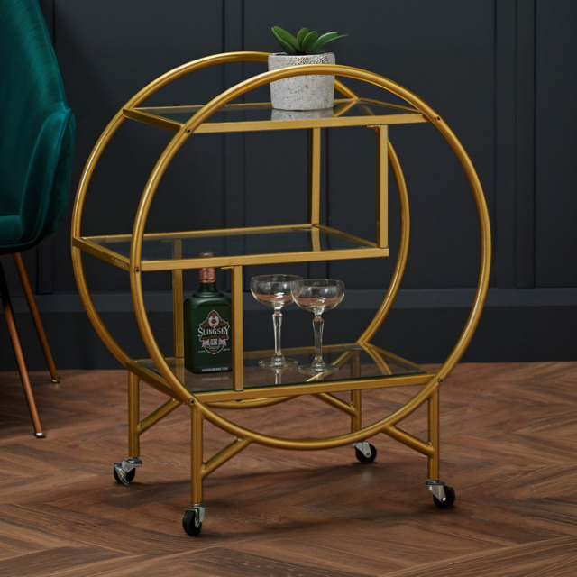 LPD Dixie Drinks Trolley by Bed Kingdom | ufurnish.com