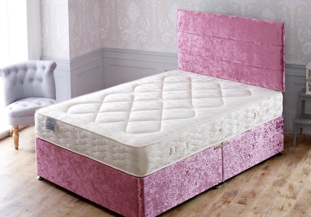 Apollo Adonis Divan-Single-No Drawers-Sprung Edge by Bed Kingdom ...