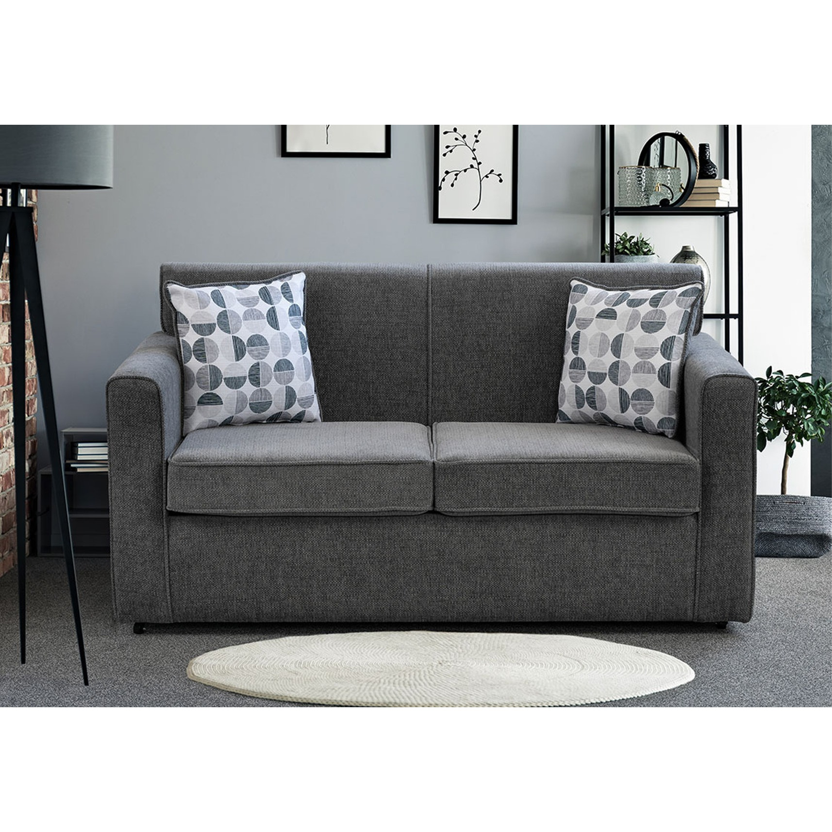 Sweet Dreams Kendal 2 Seater Fabric Sofa Bed by Bed Kingdom | ufurnish.com