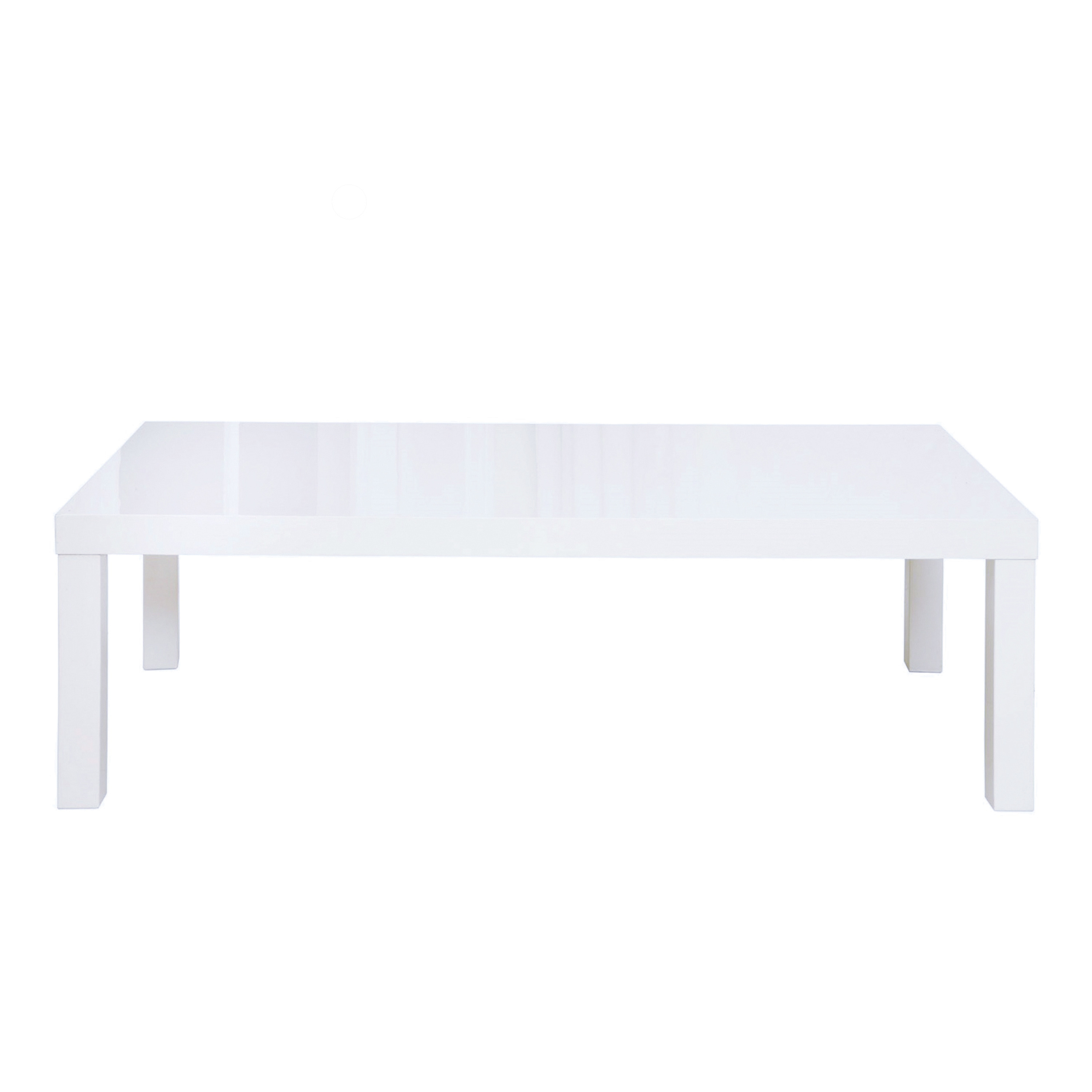 LPD Puro High Gloss Coffee Table White by Bed Kingdom | ufurnish.com