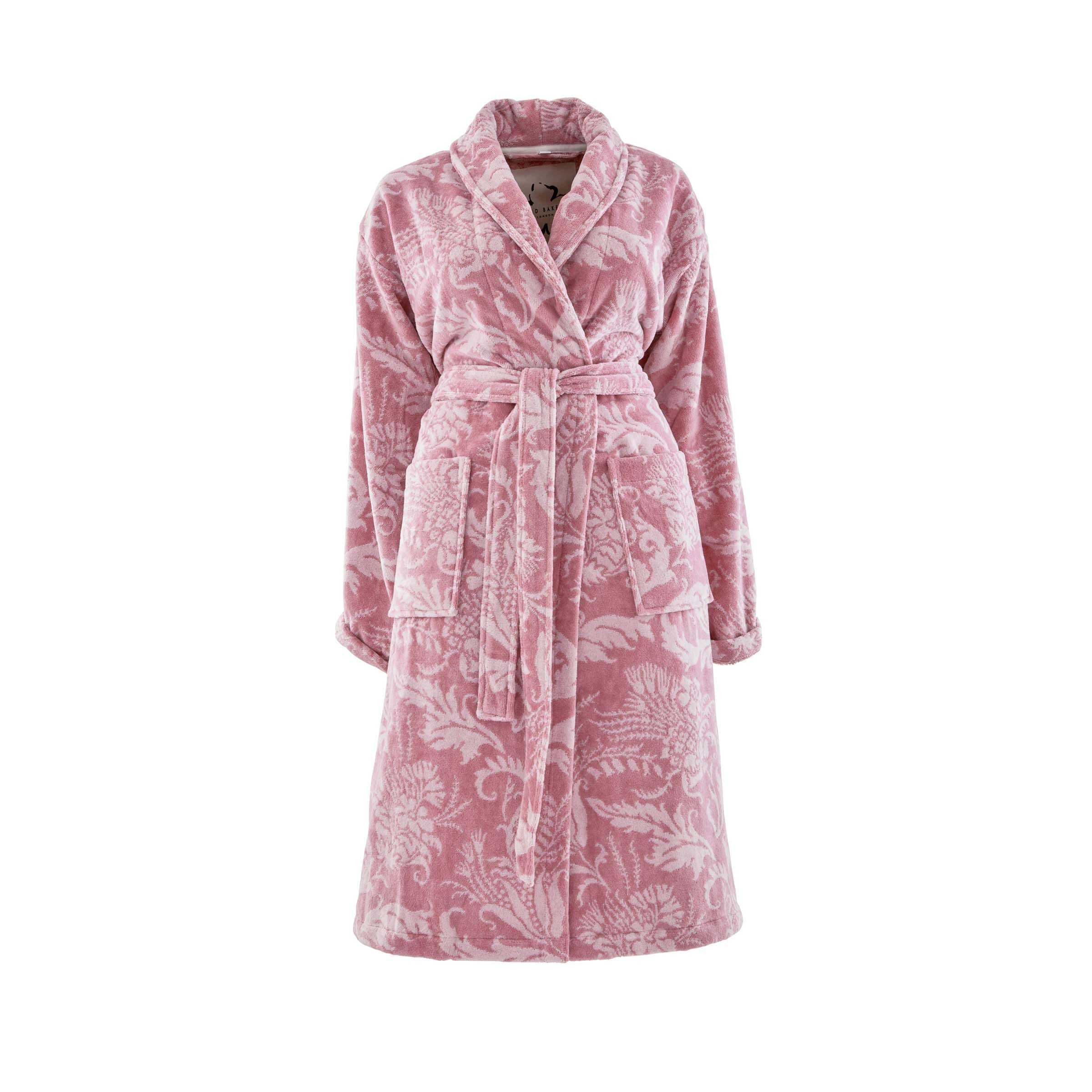 Ted Baker Baroque Robe - Small/Medium, Dusky Pink by Bedeck Home ...
