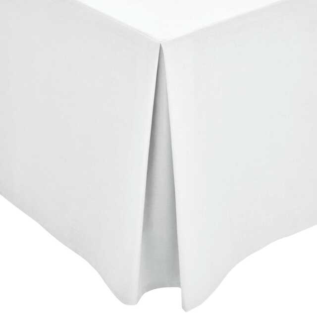 1951 Plain Dye Percale Double Valance, Silver by Bedeck Home | ufurnish.com