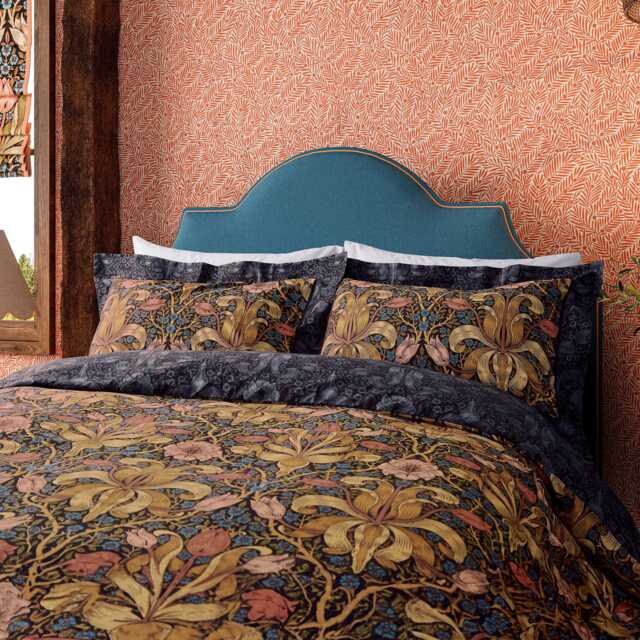 Morris & Co Spring Thicket Double Duvet Cover SET, Old Fashioned by ...