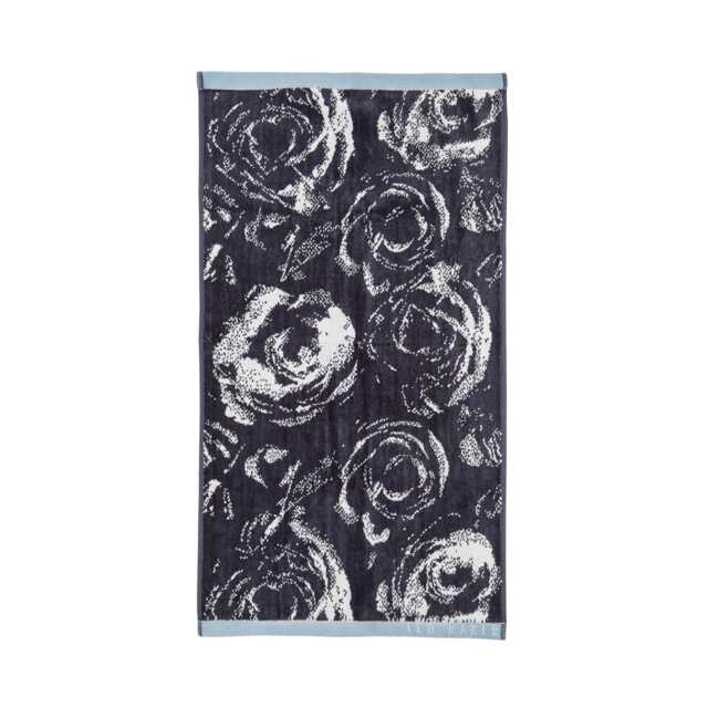 Ted Baker Rose Hand Towel, Navy by Bedeck Home | ufurnish.com