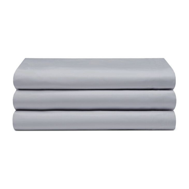 100% Cotton 200 Count Flat Sheet (Percale) - Cloud - Single by ...