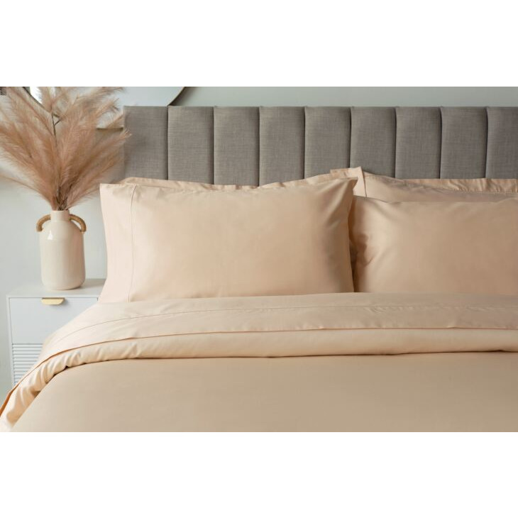 Egyptian Cotton 400 Count Ultra Deep 46cm Fitted Sheet - Cream - Super ...