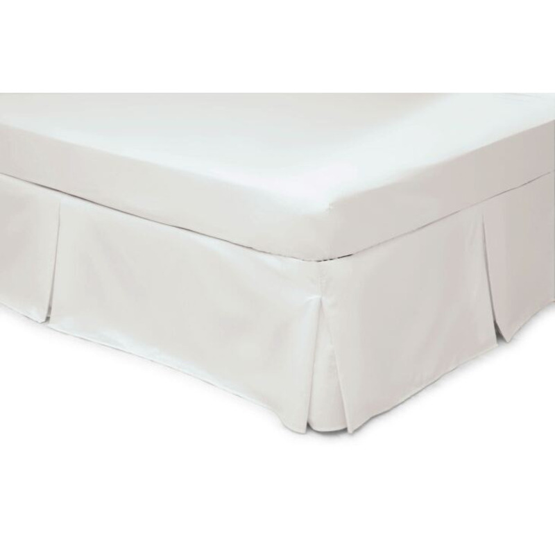 Easycare 200 Count Platform Valance (Percale) - White - King Size by ...
