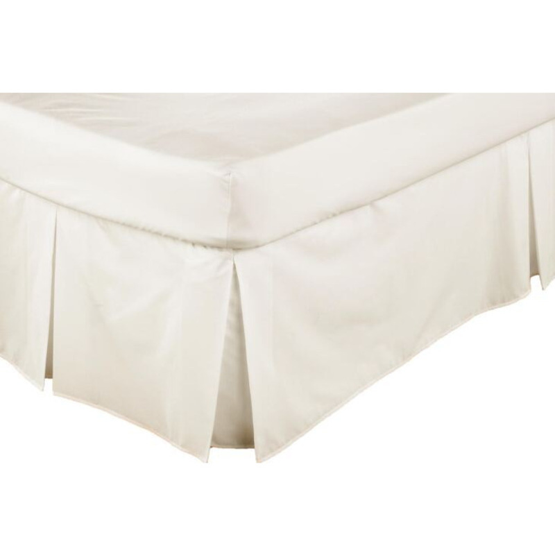 Easy Fit Pleated Platform Valance - Ivory - Single by belledorm ...