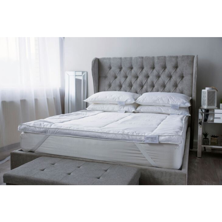 Mulberry Silk Mattress Topper - White - Super King by belledorm ...