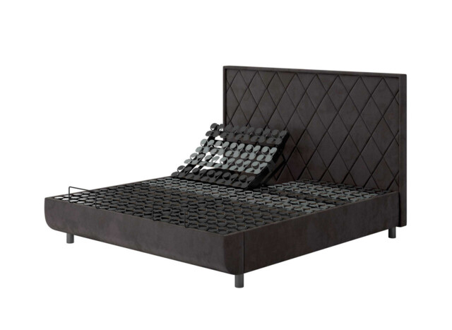 Tempur Arc™ Quilted Adjustable Bed Frame by Bensons for Beds | ufurnish.com