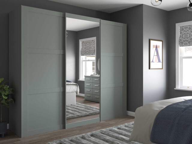 Alster 3 Door Sliding Wardrobe by Bensons for Beds | ufurnish.com