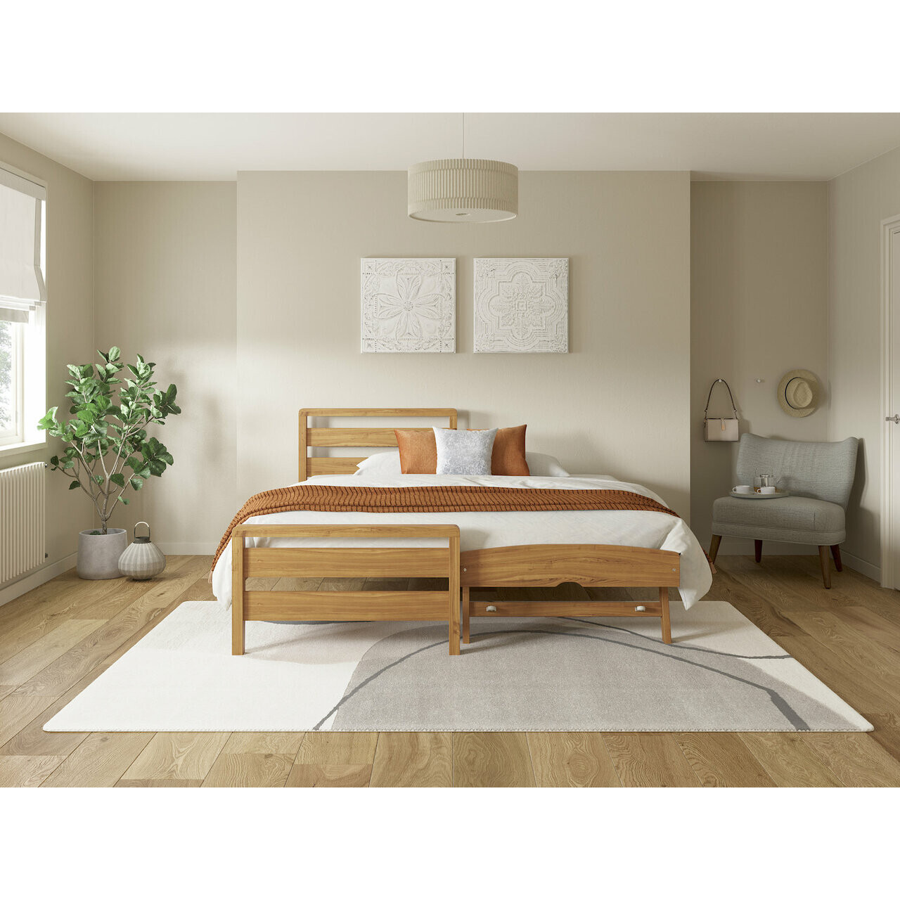 Hip Hop 3 in 1 Wooden Trundle Bed Frame by Bensons for Beds ufurnish