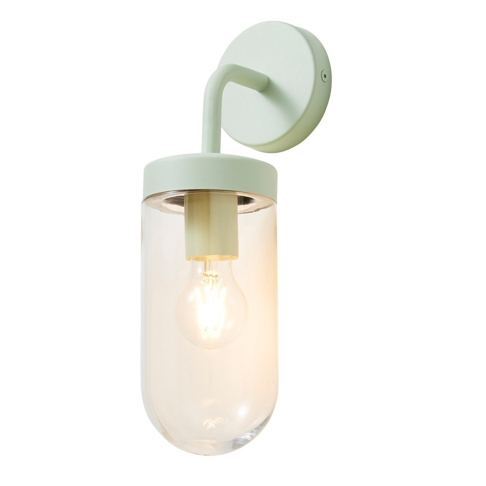Chelsea Curved Arm Wall Light, Mint Green by BHS | ufurnish.com
