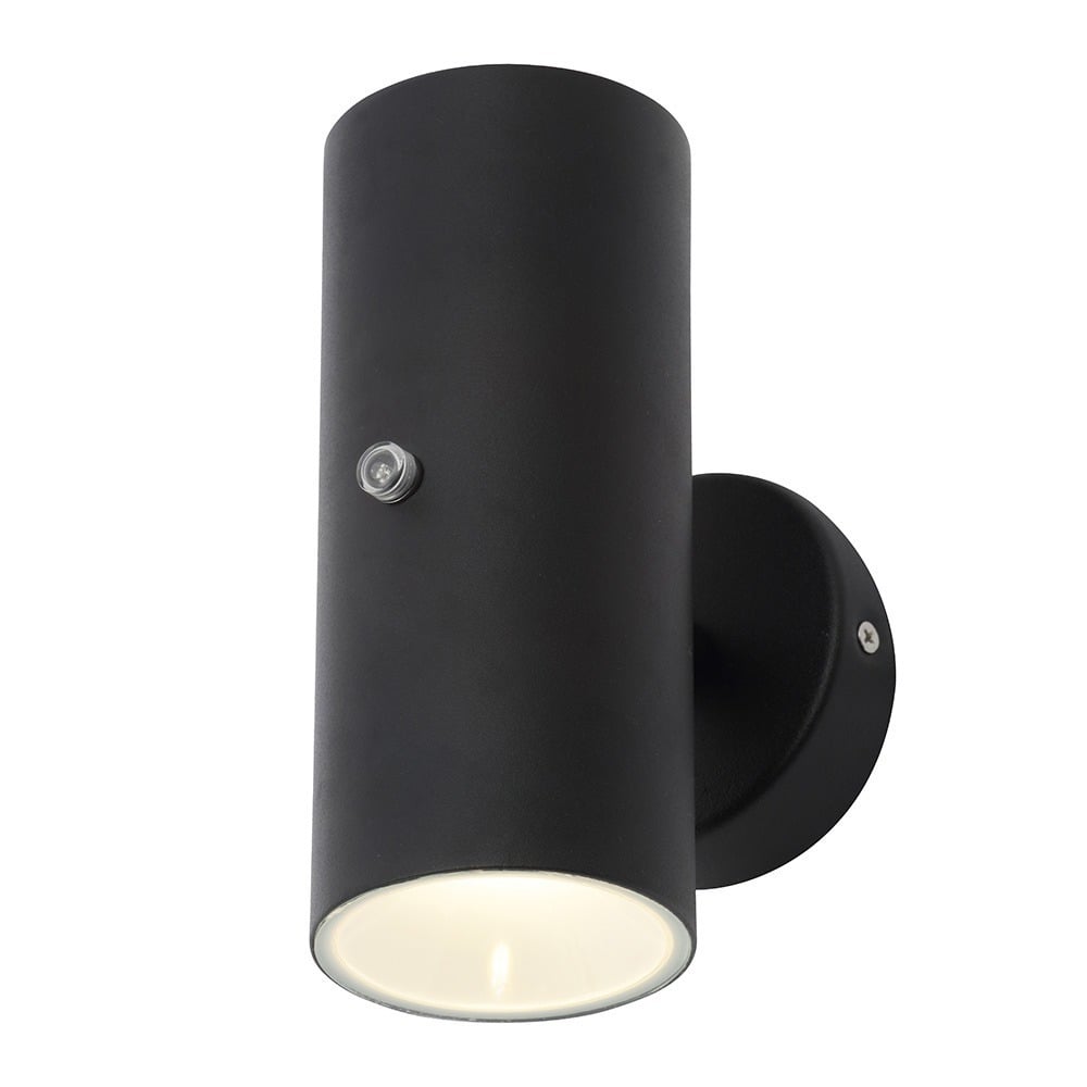 Grant Outdoor Up & Down LED Wall Light with Photocell, Black by BHS ...